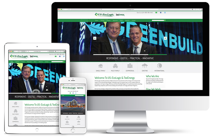 Website Design and Development for US-EcoLogic