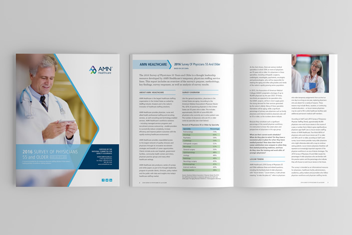 Branding and Design for Merritt Hawkins